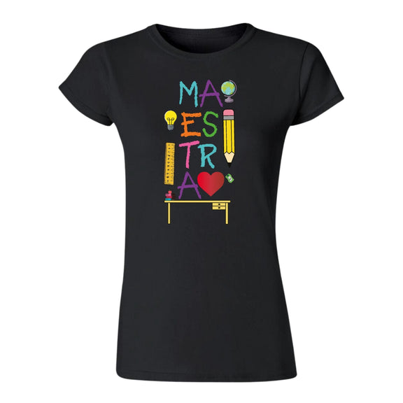 Playera Mujer Día del Maestro Maestra – Redberry